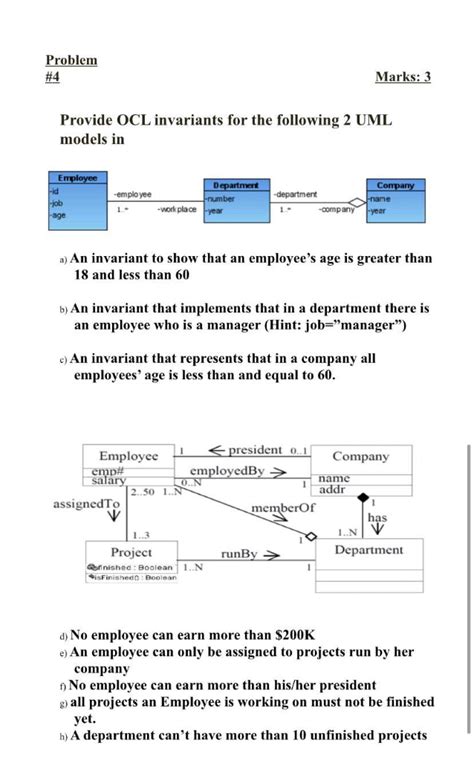 Problem 3 Marks 3 Draw A State Transition Diagram Chegg Com