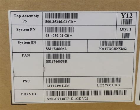 New Cisco Nexus N2k C2248tp E 1ge 2248tp 48x 1gbe 4x 10gbe Sfp Fabric