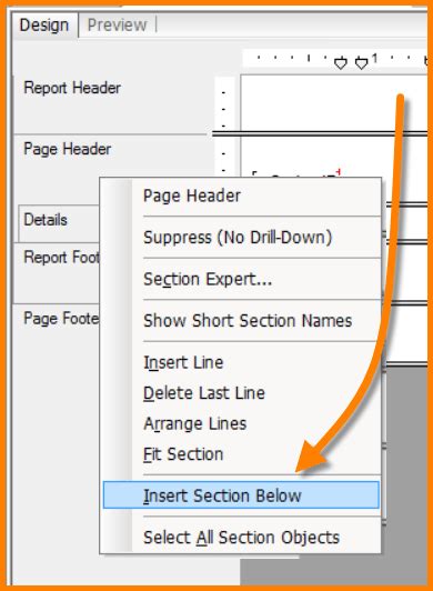 How To Draw Horizontal Line In Crystal Report