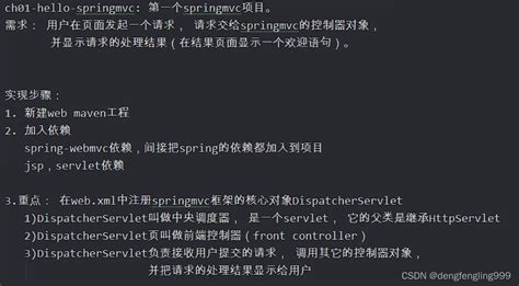 Springmvc第一个程序（动力） Csdn博客