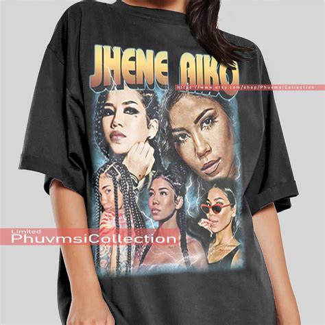 Jhene Aiko Shirt T-Shirt rapper Tee Retro Music Vintage 90s | Etsy
