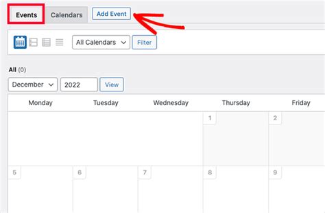 How To Make A Calendar In Wordpress To Display Events Kerbco Web Services