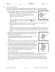 PHYS Midterm Tutorial ANSWERS Pdf Name Babe ID Last First IV Score Pts Tutorial