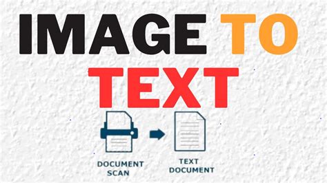 how to convert scanned image to editable text methods to convert