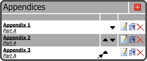 Move Chapter Appendix