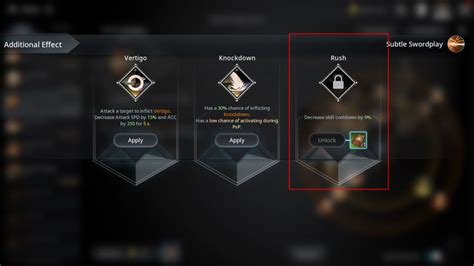 V4 Build Skill Of The Class Knight