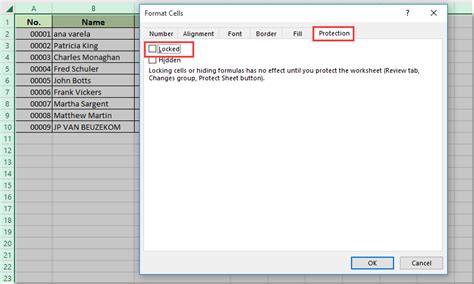 How To Prevent Data Entry Into Specific Cells Of A Worksheet In Excel