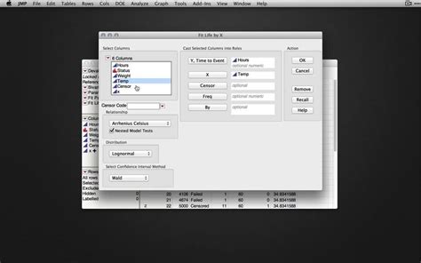 Accelerated Life Testing Fit Life By X Jmp User Community