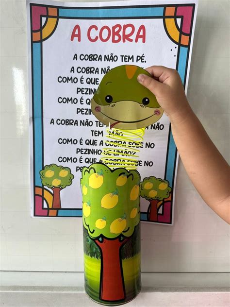 Recurso A Cobra NÃo Tem PÉ Professora Jani