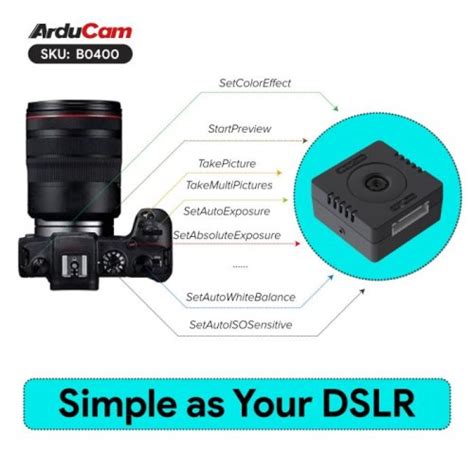 Buy Arducam B0400 Mega 3MP Color Rolling Shutter Camera Module With