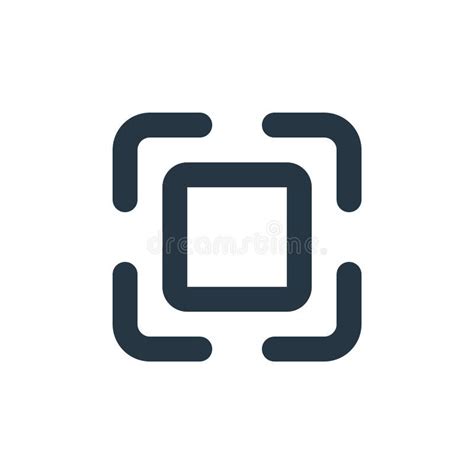 Qr Code Scan Icon Vector From Essentials Ui Concept Thin Line