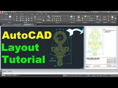 AutoCAD Layout Tutorial For Beginners Autocad Layout Autocad Tutorial Autocad