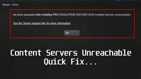How To Fix Steam Download Error Content Servers Unreachable Pupuweb
