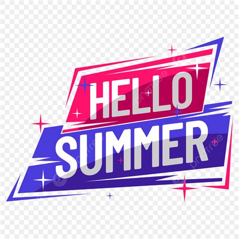 Banner Hello Summer Vector Design Images, Hello Summer Banner, Hello ...