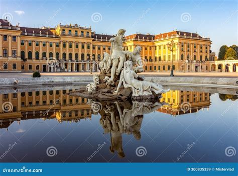 Vienna Austria 20 October 2021 Schonbrunn Palace And Gardens In