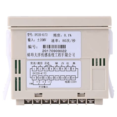 Digital Weighing Weight Controller Load Cell Indicator 6 Digits Led Display Em