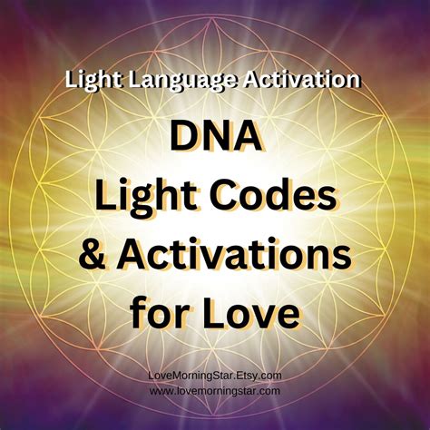 Light Language Activation For Love Dna Light Language Codes Dna Activation Love Activation