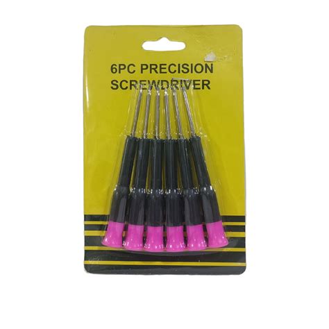 طقم مفكات صغيرة بأشكال مختلفة