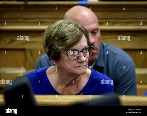 Peggy Okeefe Mother Of Murder Victim John Okeefe Listens To Closing Arguments During The