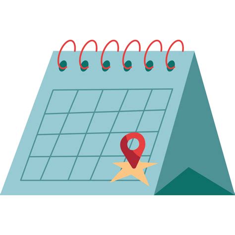 Pin Location In Calendar 24099116 Png