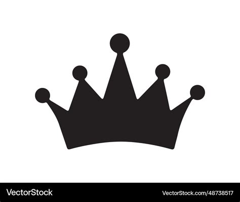 Princess Crown Silhouette Clip Art