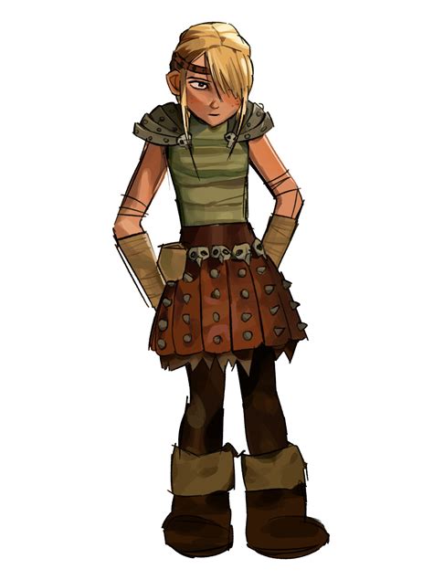 Astrid Hofferson How To Train Your Dragon And 1 More Drawn By Httyd43