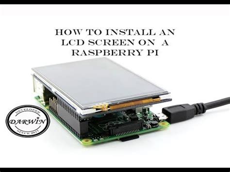 How To Install LCD Screen On A Raspberry Pi B YouTube