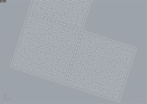 Unfolding Maze Cube For Metal Fabrication Grasshopper Mcneel Forum