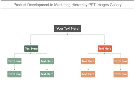Product Hierarchy Slide Team
