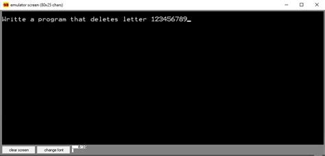 Solved Develop A Program In Emu8086 That Allows You To