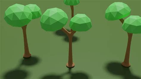 make poly trees using skin modifier in blender usama babar