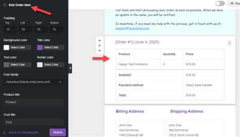 Customize WooCommerce New Order Email To Customers