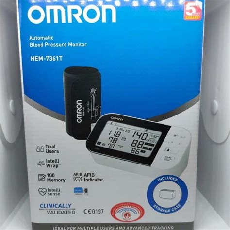 Promo Omron Digital Tensimeter Hem 7361t Tensi Digital Omron Diskon 23