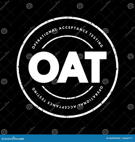 Oat Operational Acceptance Testing Used To Conduct Operational