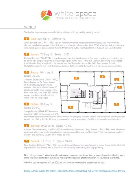 white space pdf brochure pdf business expos and conferences events