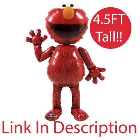 20 Elmo Balloon Elmo Birthday Party Decorations Etsy