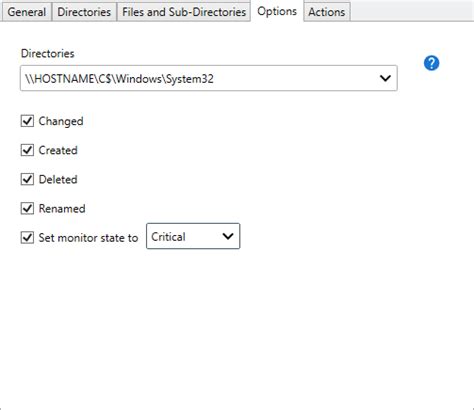 Directory Watcher Template Server Manager Help