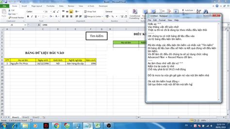 Vba Excel Tạo Nút Tìm Kiếm Bằng Chức Lọc Nhiều điều Kiện Trong Excel