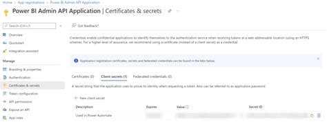 How To Use A Service Principal In Power Bi Admin Rest Apis In Power Automate Forward Forever