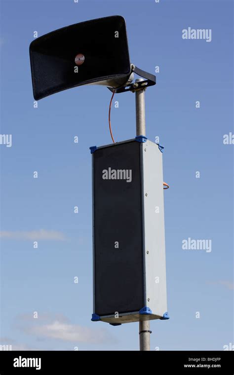 Public Address System Loudspeaker Stock Photo Alamy