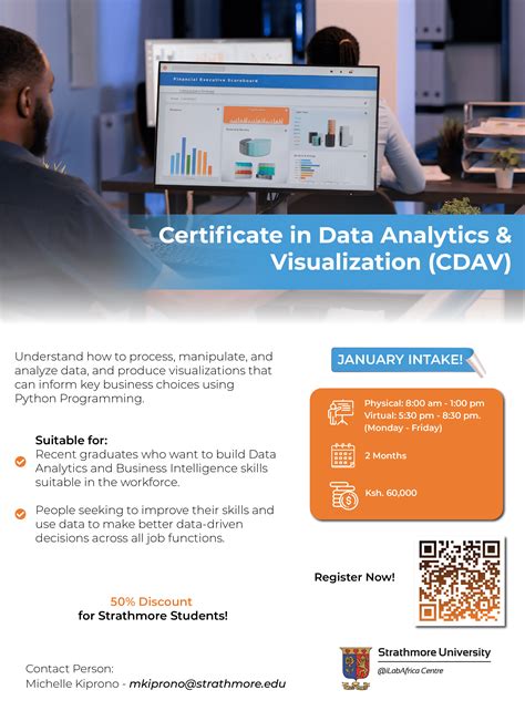 Certificate In Data Analytics And Visualization Cdav Cdav