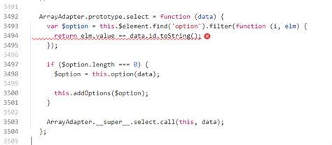 Javascript Select2 Cannot Read Properties Of Undefined When