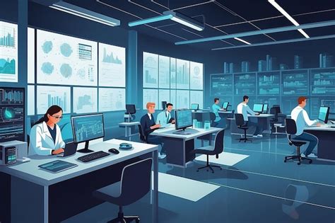 Premium Photo Illustrate A Scene With Students Using Ai Algorithms To