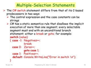 Ch Statement Level Control Structures Pdf