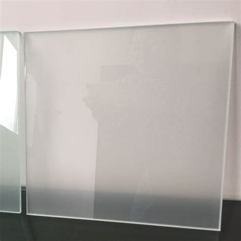 Milky White Translucent Pvb Laminated Glass For Door Fence Partition Wall Translucent Pvb