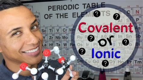 Identify Covalent And Ionic Compounds With The Periodic Table TPT