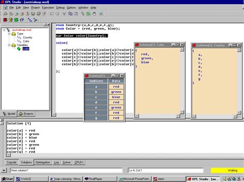 ppt examples for discrete constraint programming powerpoint