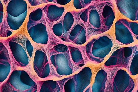 Microstructure Of Natural Materials Showcases Intricate Patterns And Textures Under High