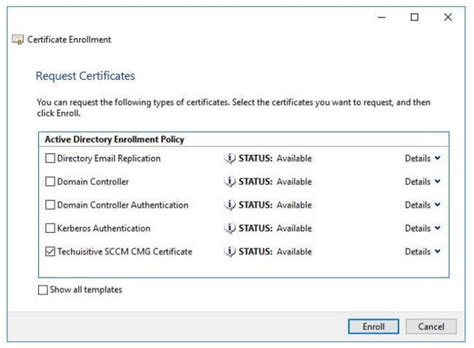 sccm cmg setup guide part 2 issue enroll and export server