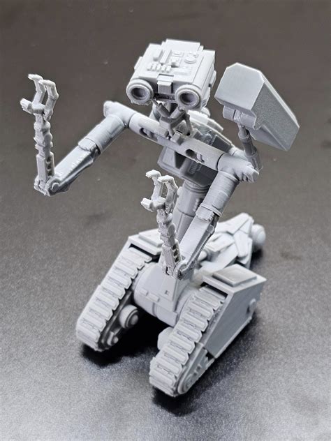 Johnny 5 Robot Short Circuit By Chad Stokes Download Free Stl Model